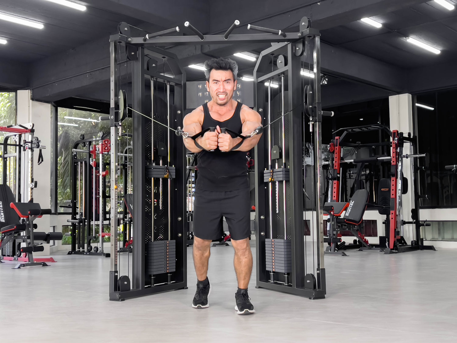 Functional Trainer (Cable Cross) X800 - เคเบิ้ลครอส - EXSER Fitness