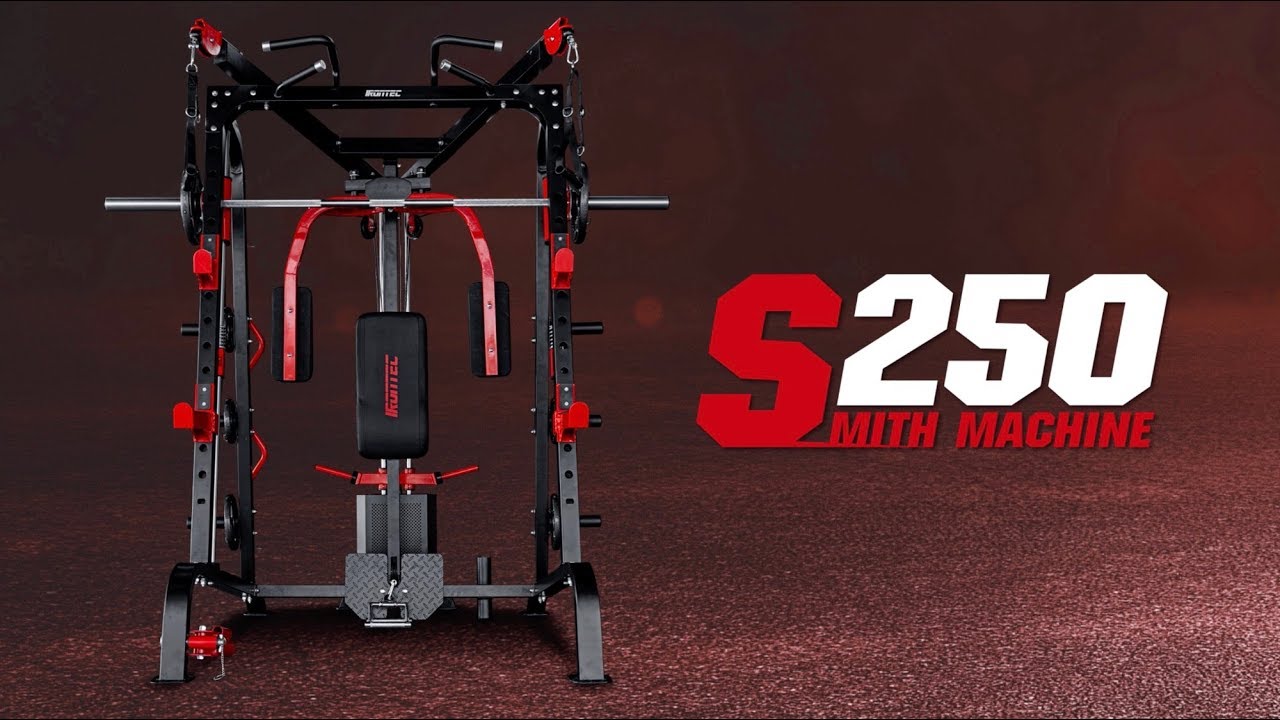 สมิทแมชชีน SMITH MACHINE รุ่น S250 ยี่ห้อ IRONTEC™ (ลด 50%)
